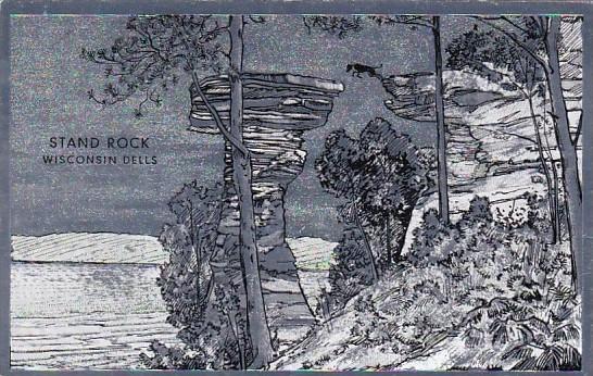 Foilex Card World Famous Stand Rock Wisconsin Dells | Topics - Fancy ...