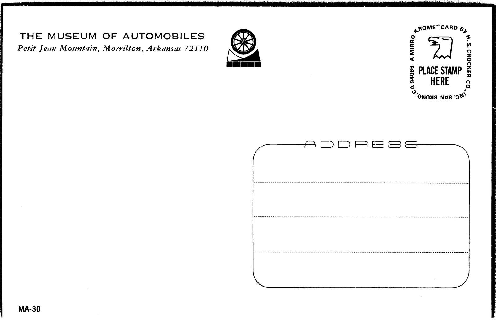 Vintage Postcard Museum of Automobiles - RED 1902 Packard | Other ...