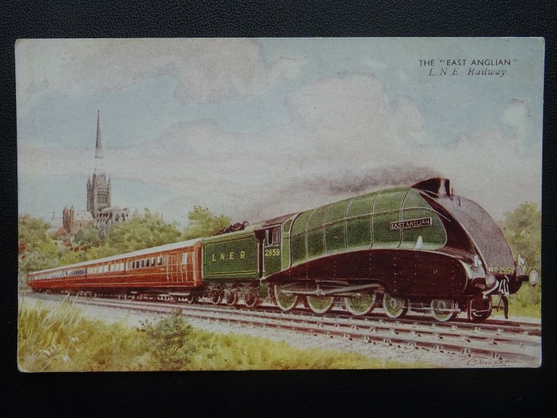 L&NER London & North Eastern Railway LOCO No.2859 EAST ANGLIAN Old ...