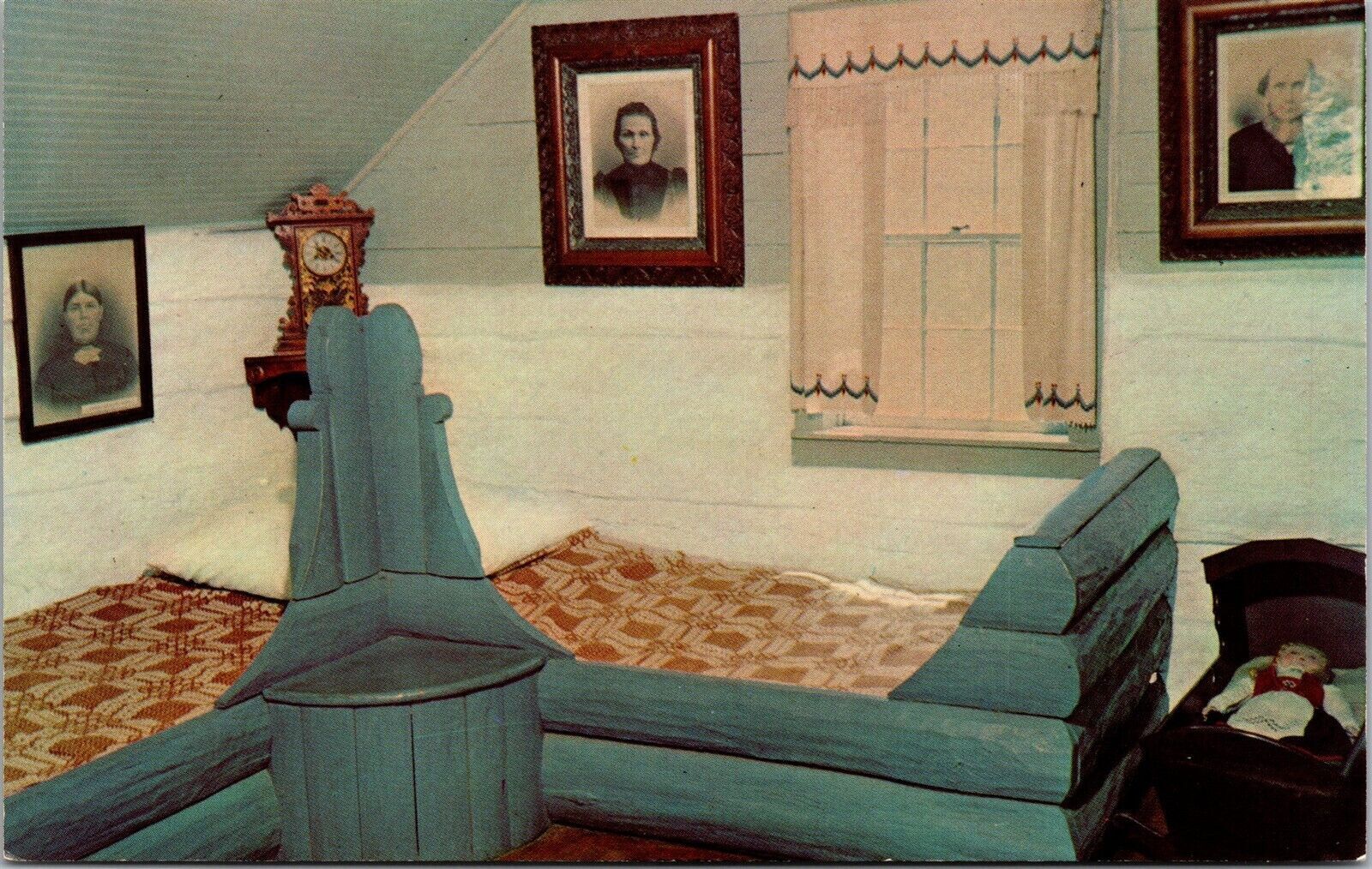 Vtg Blue Mounds Wisconsin WI Twin Beds Valley of the Elves Museum 1950s ...