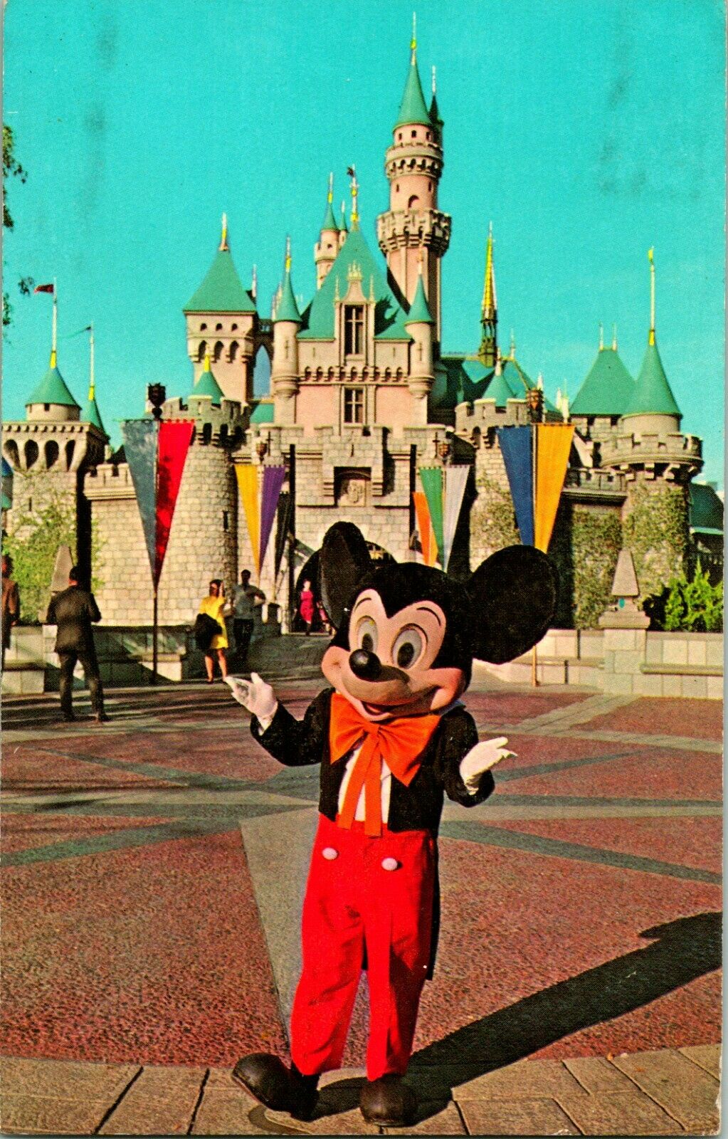 Vtg 1960s Mickey Mouse Postcard Disneyland "It All Started With A Mouse ...