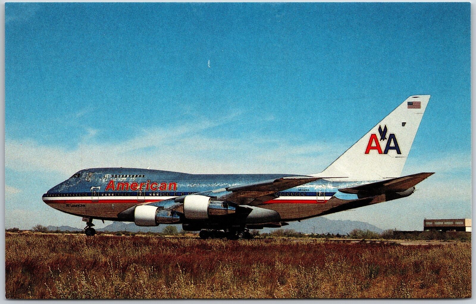 Airplane American Airlines Boeing 747SP-31 Special Performance Airline ...