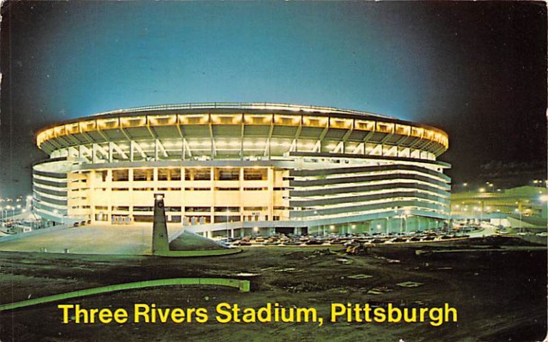 Three Rivers Stadium Home of the Pittsburghh Pirates Baseball Stadium ...
