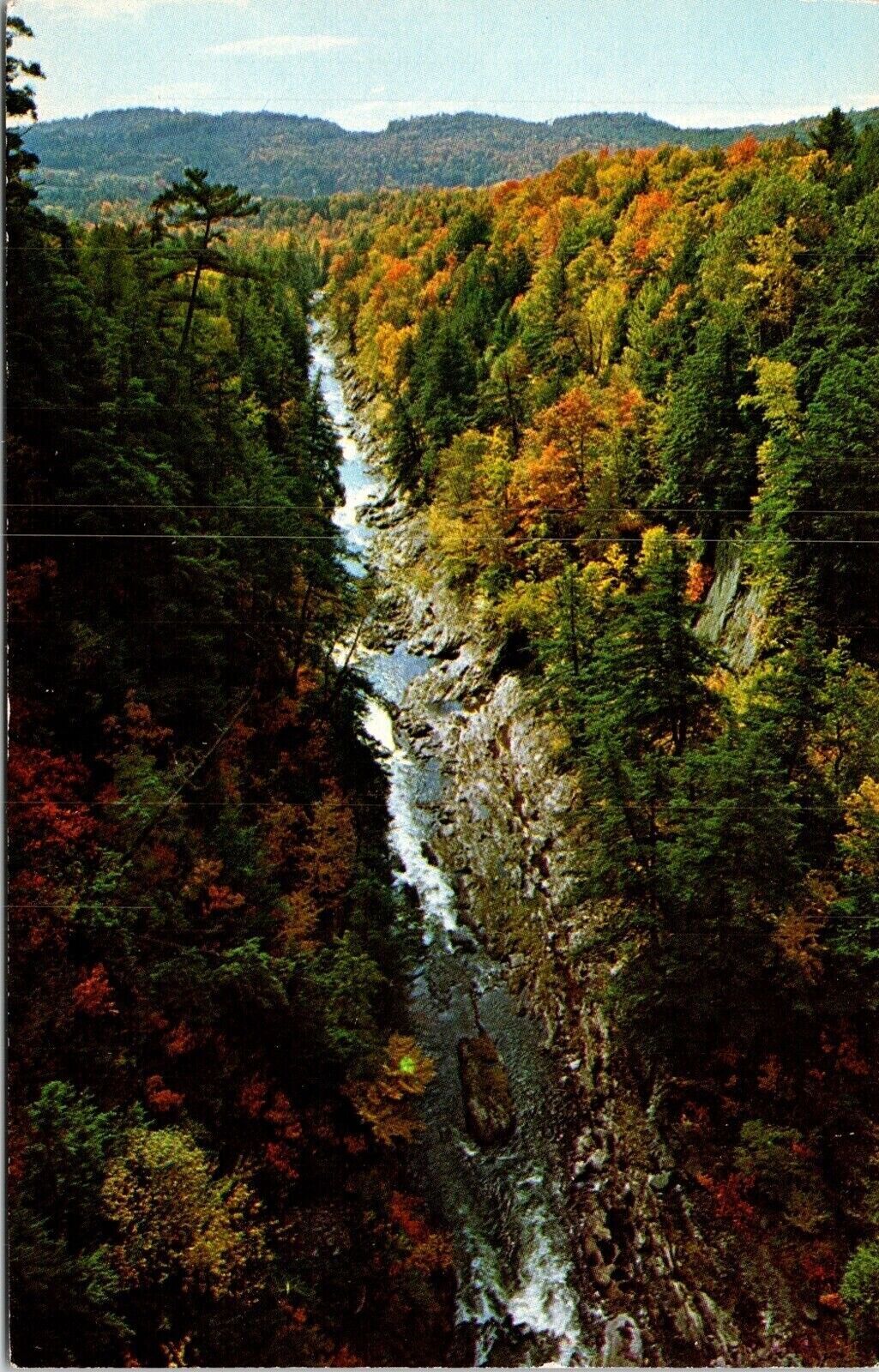 Quechee Gorge Village Vermont Highway Railroad Bridge Ottauquechee ...