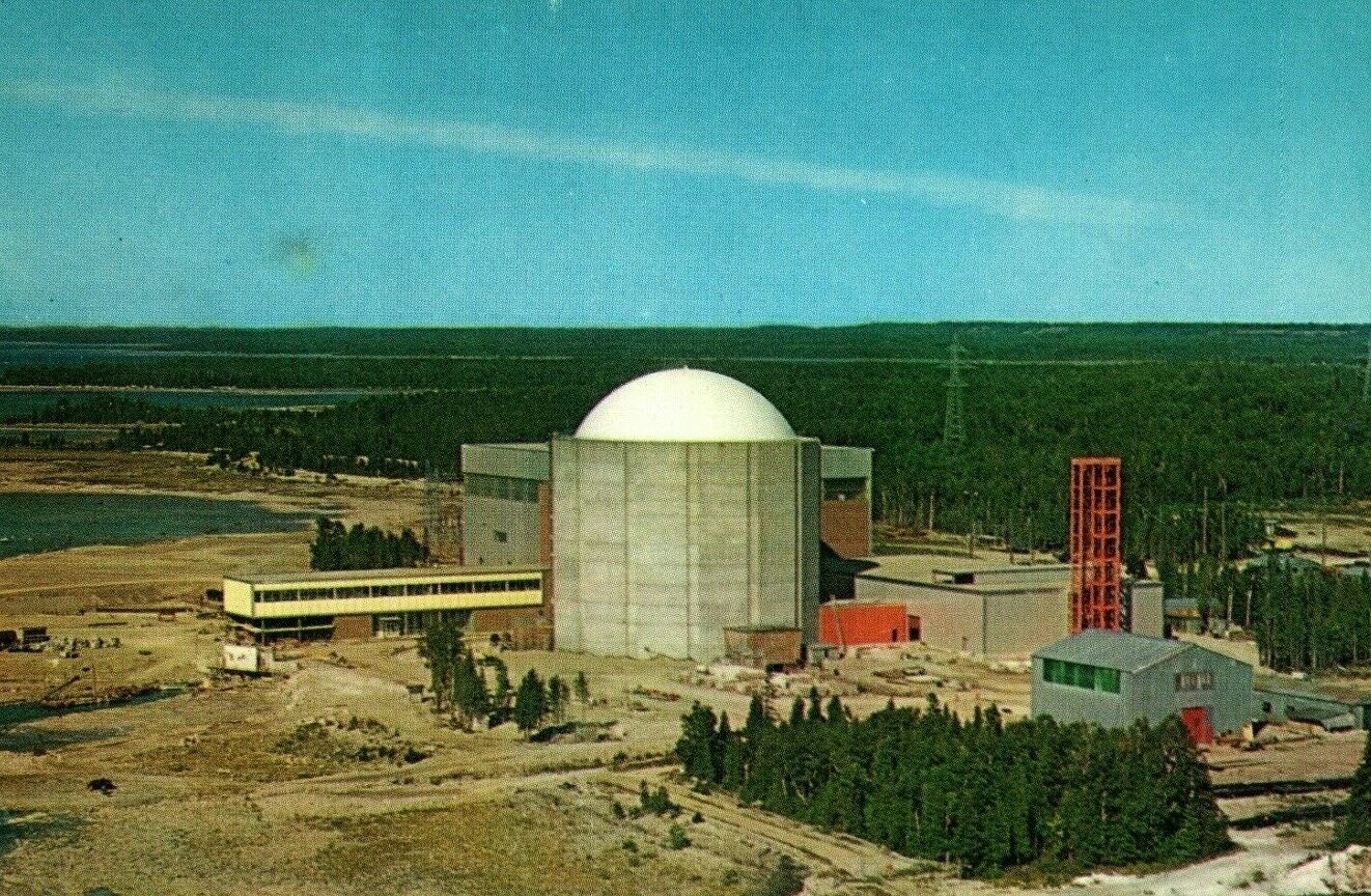 Vintage Douglas Point Nuclear Power Station Ontario, Canada Postcard ...