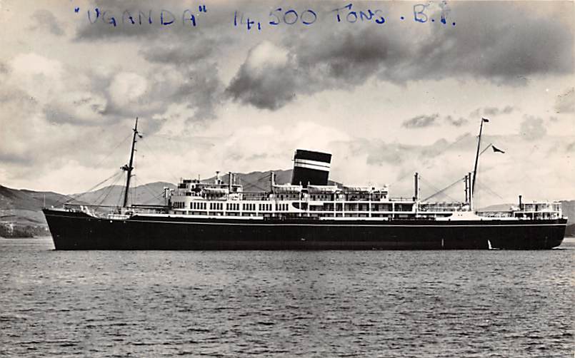 SS Uganda British India Steam Navigation Co Ship Unused | Topics ...