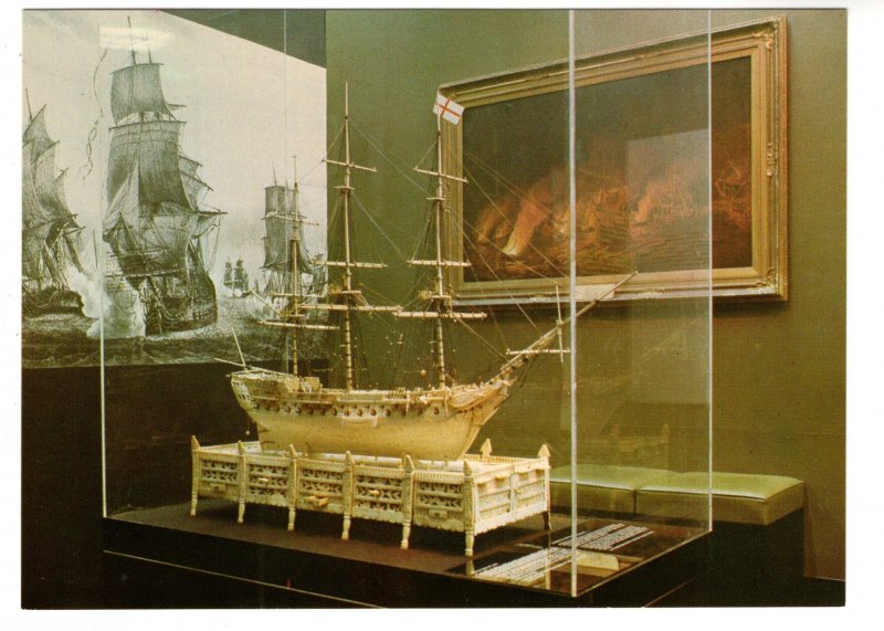 Royal George Ivory Ship Model, Canadian War Museum, Ottawa, Ontario ...