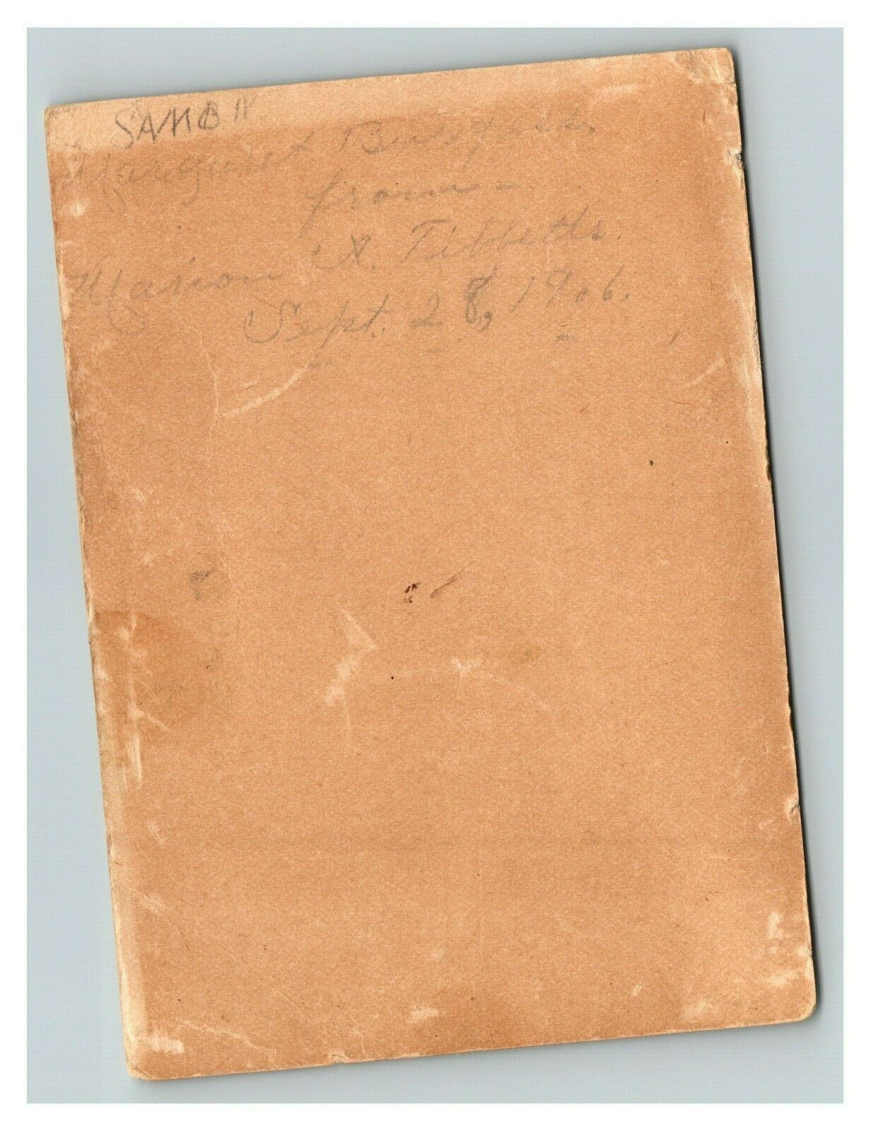 Vintage 1906 Victorian Die Cut Calling Card - Cute Girl with Lute ...