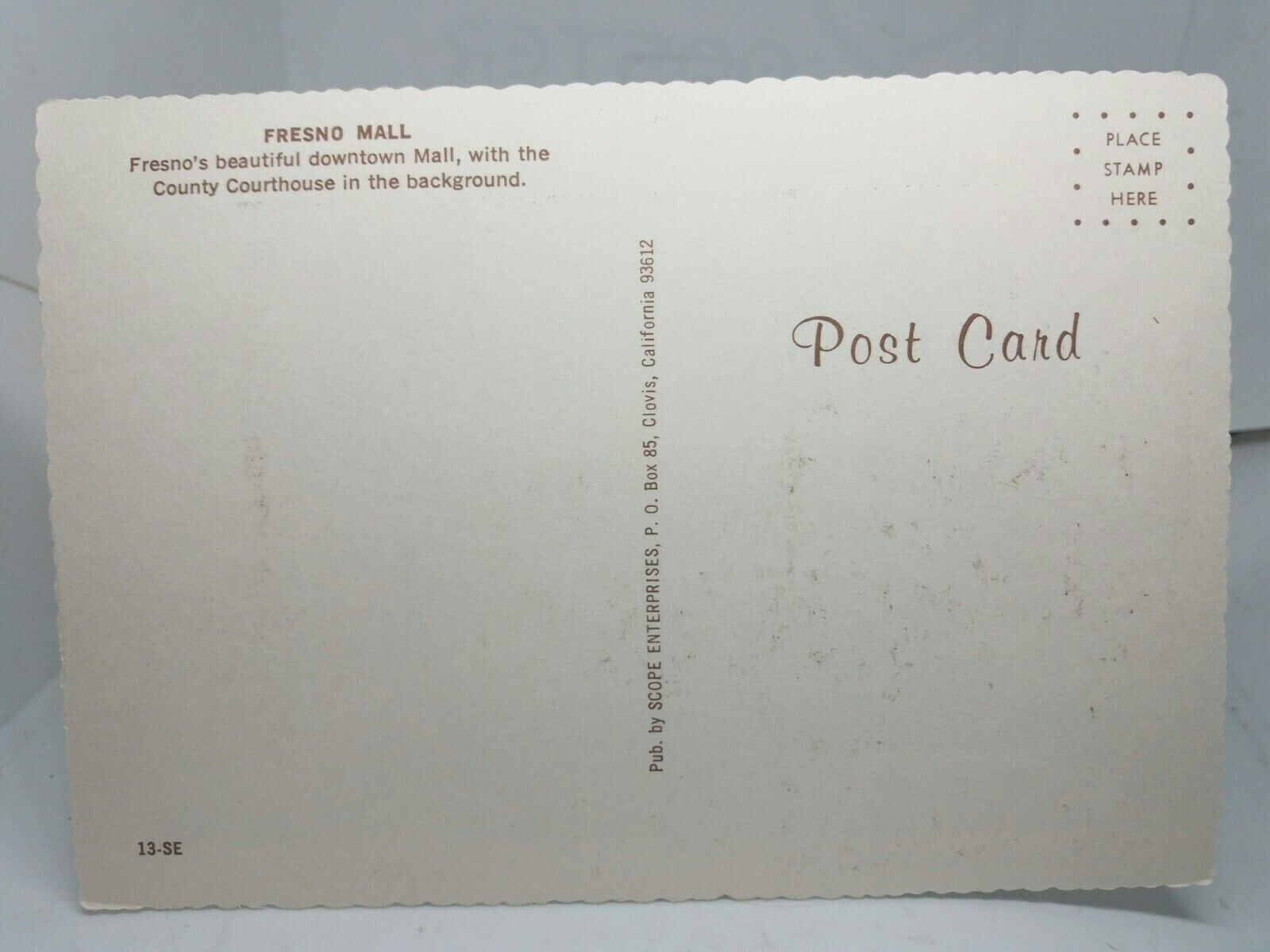 Downton Mall Fresno California USA showing County Courthouse Vintage ...