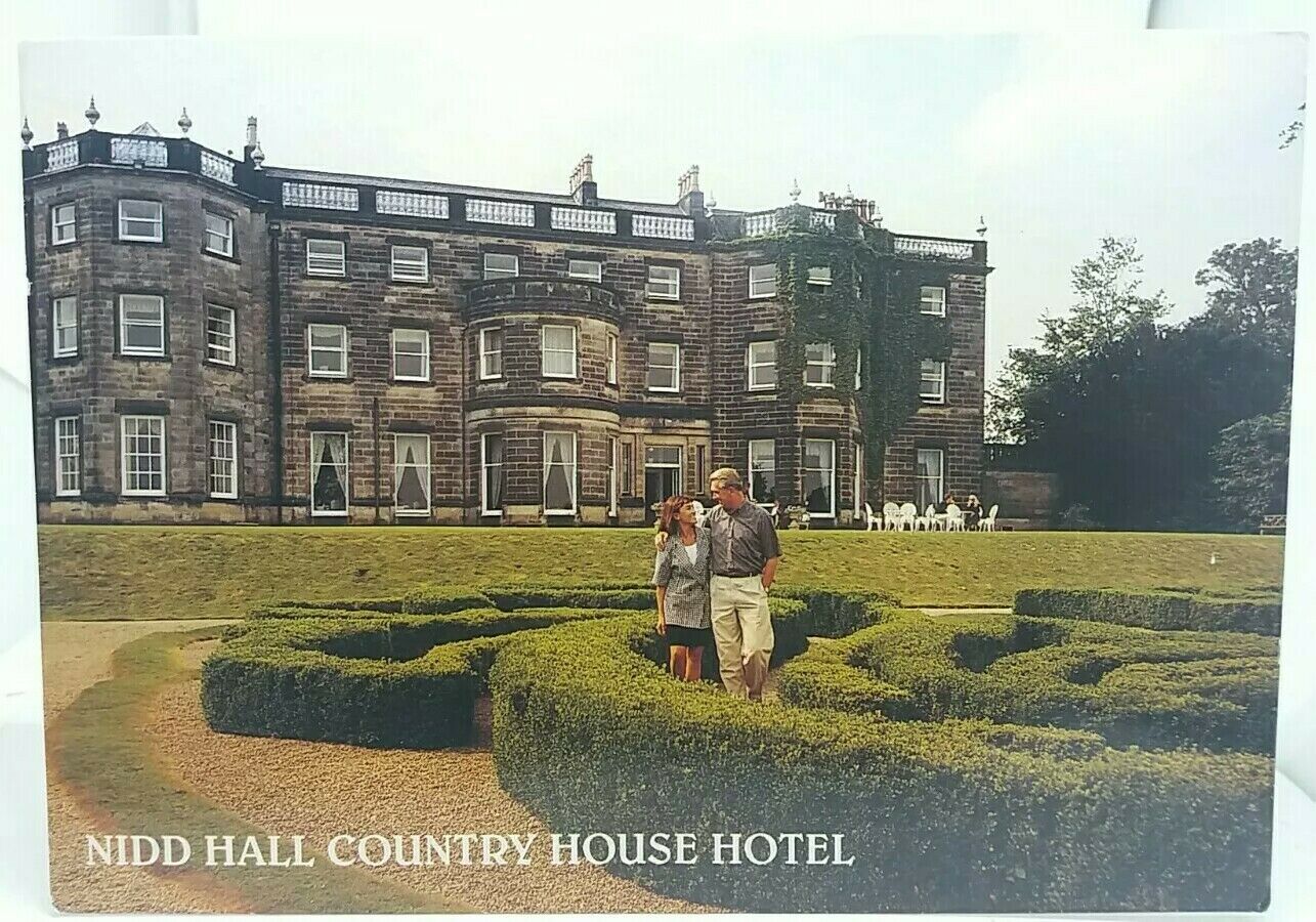 Vintage Postcard Nidd Hall Country House Hotel Harrogate North ...