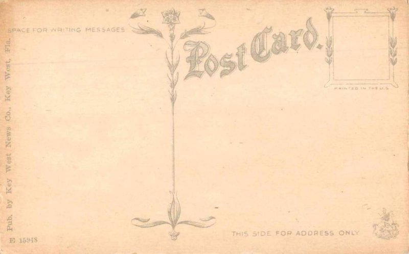 Key West Florida Oversea Railroad Vintage Postcard AA7928 | United ...