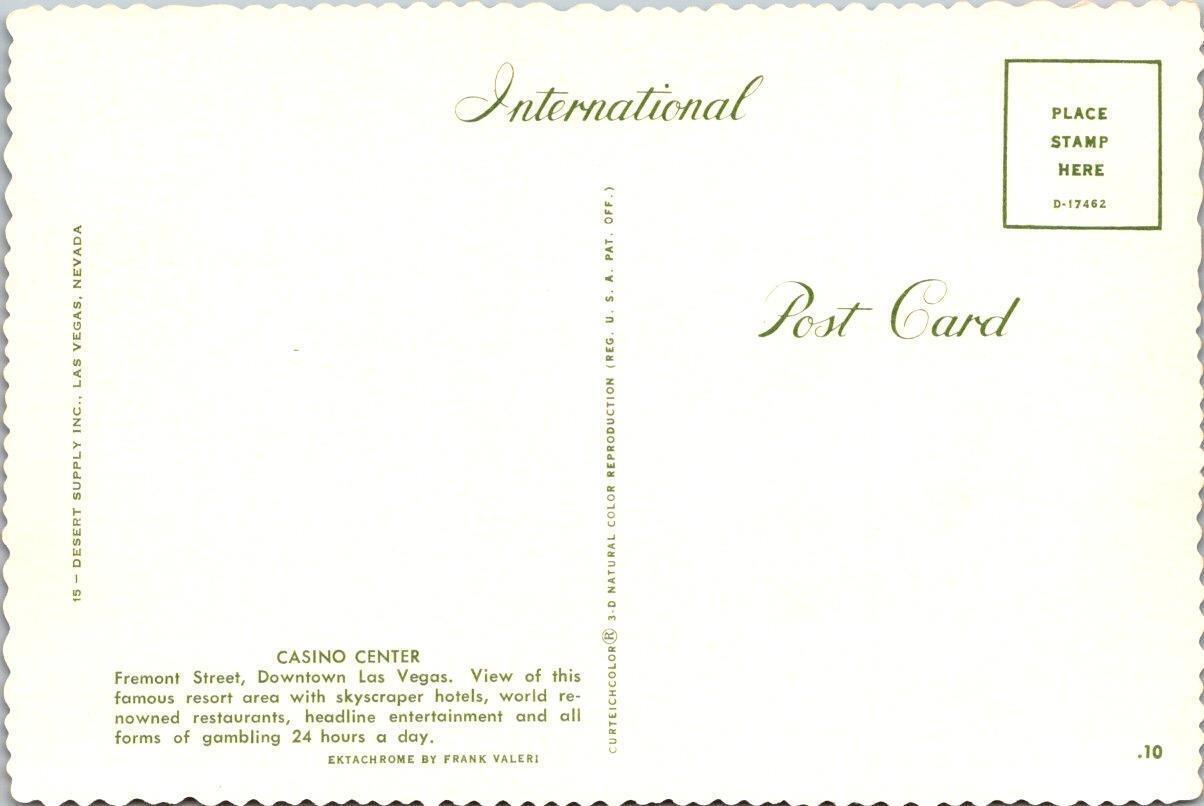2~4X6 Postcards Las Vegas, NV Nevada FREMONT STREET SCENES Day ...