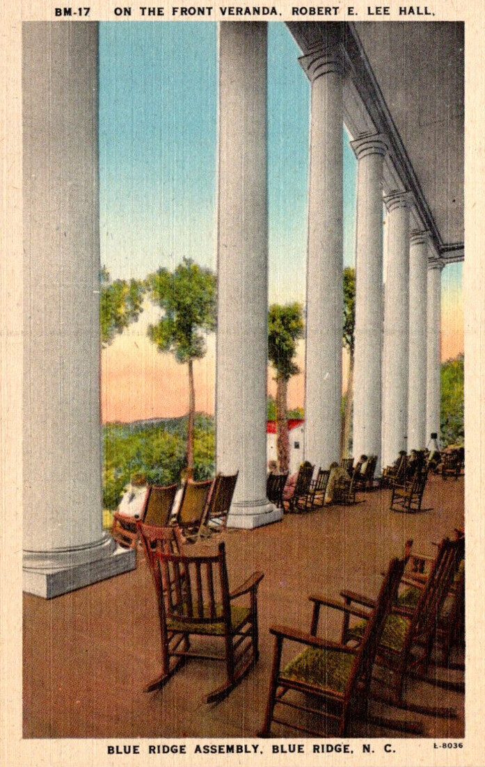 North Carolina Blue Ridge Assembly Robert E Lee Hall On The Front ...