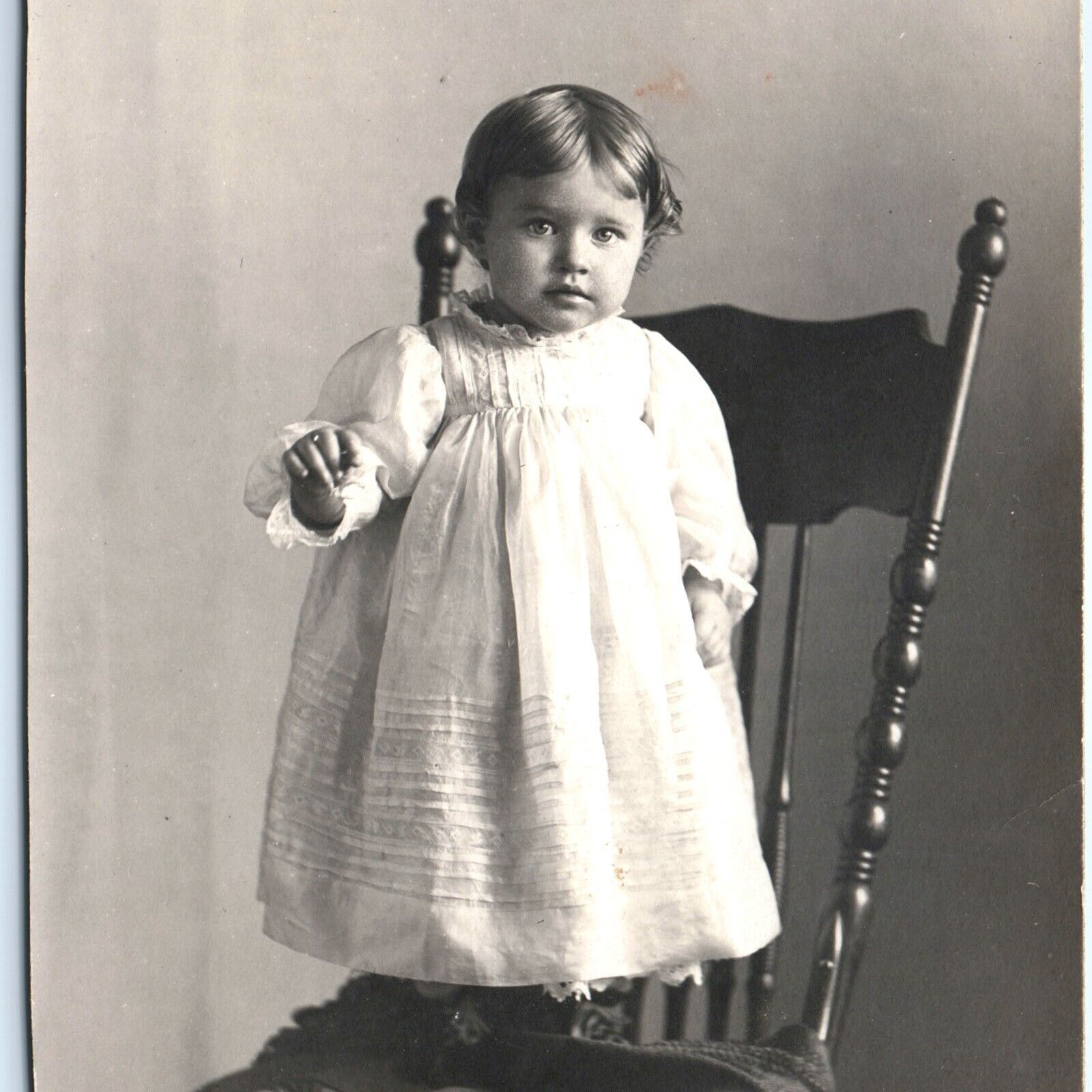 ID'd c1910s Isabel, KS Adorable Baby Girl RPPC Real Photo Helen V ...
