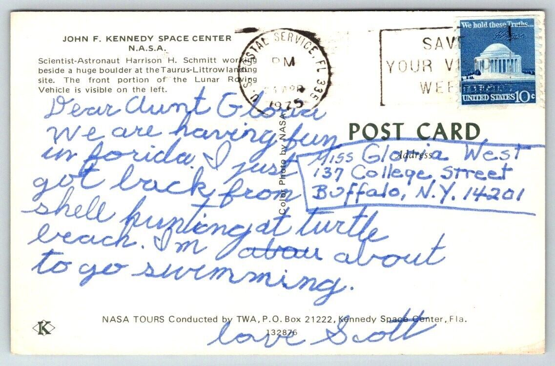 VIntage John F Kennedy Space Center NASA Postcard | Other / Unsorted ...