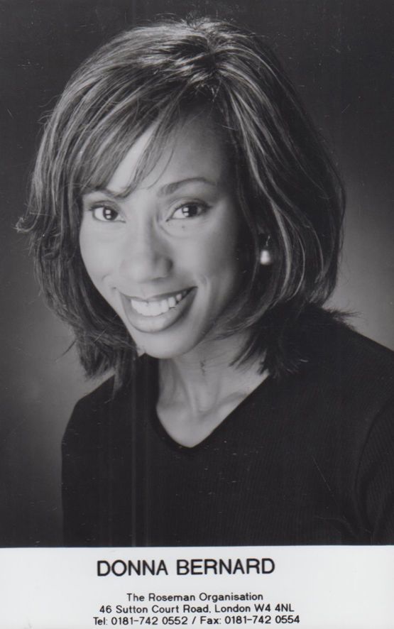 Donna Bernard Jamaican TV Newsreader News Television Early Hand Signed ...