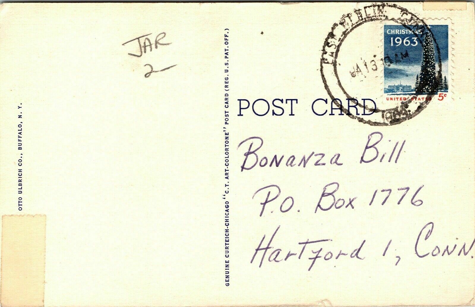 Hotel Statler NY Office Builiding Buffalo New York Linen Postcard PM ...