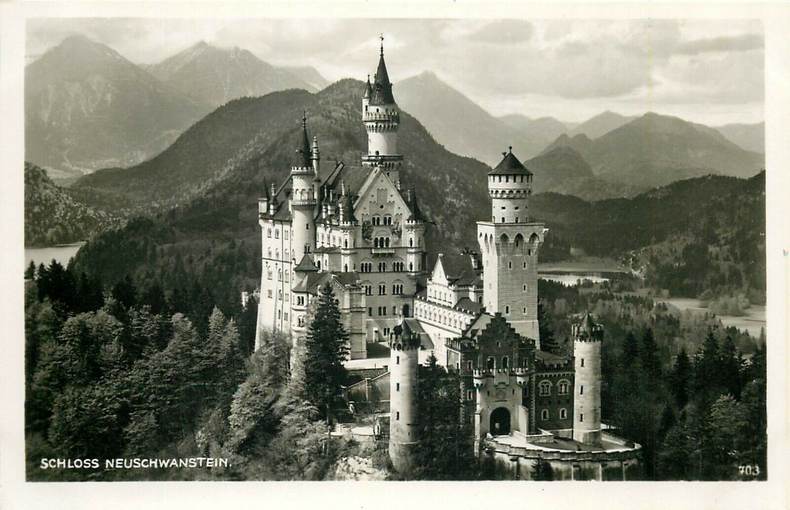 Schloss Neuschwanstein echt foto postkarte | Europe - Germany - Other ...