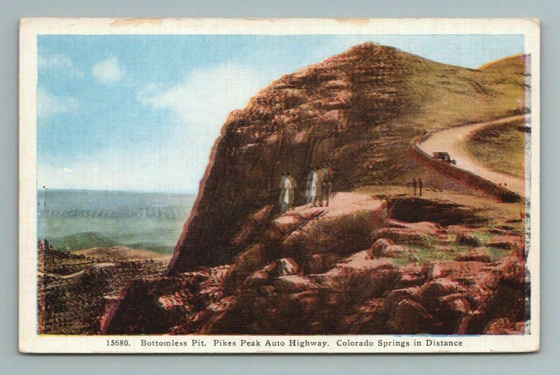 Bottomless Pit Pikes Peak Auto Highway Colorado Springs Colorado ...