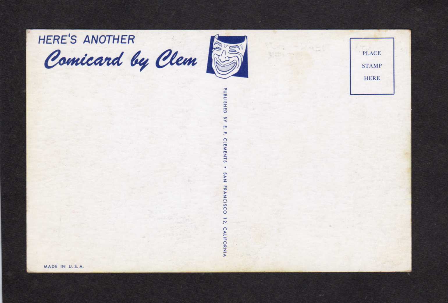 Comic Postcard Card Pigs Piglets Baby Pigs Comicard by Clem Farm ...