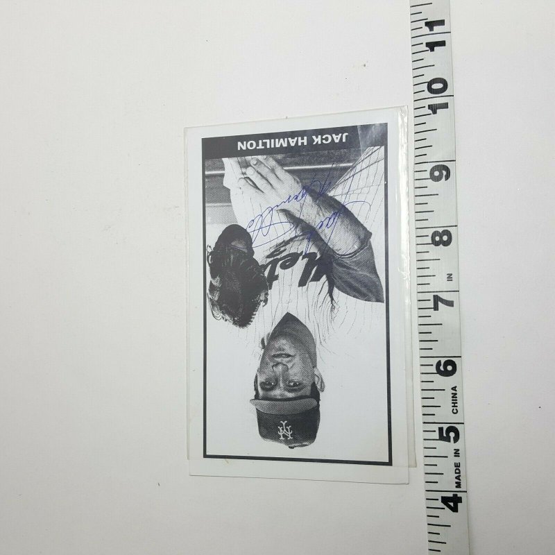 Jack Hamilton Pitcher NY Mets Plaza View Restaurant Vintage Postcard ...