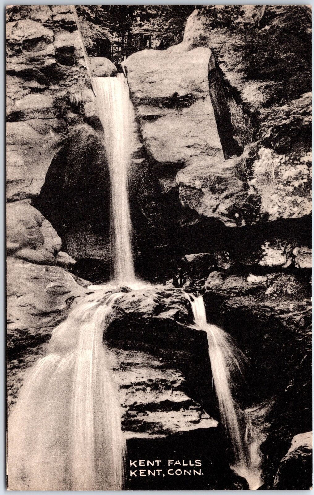 Vintage Postcard the Kent Falls at Kent Connecticut | Europe - United ...