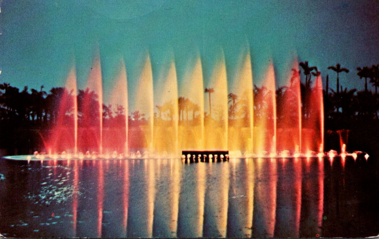 Florida Cape Coral Waltzing Waters Cape Coral Gardens 1967 | United ...