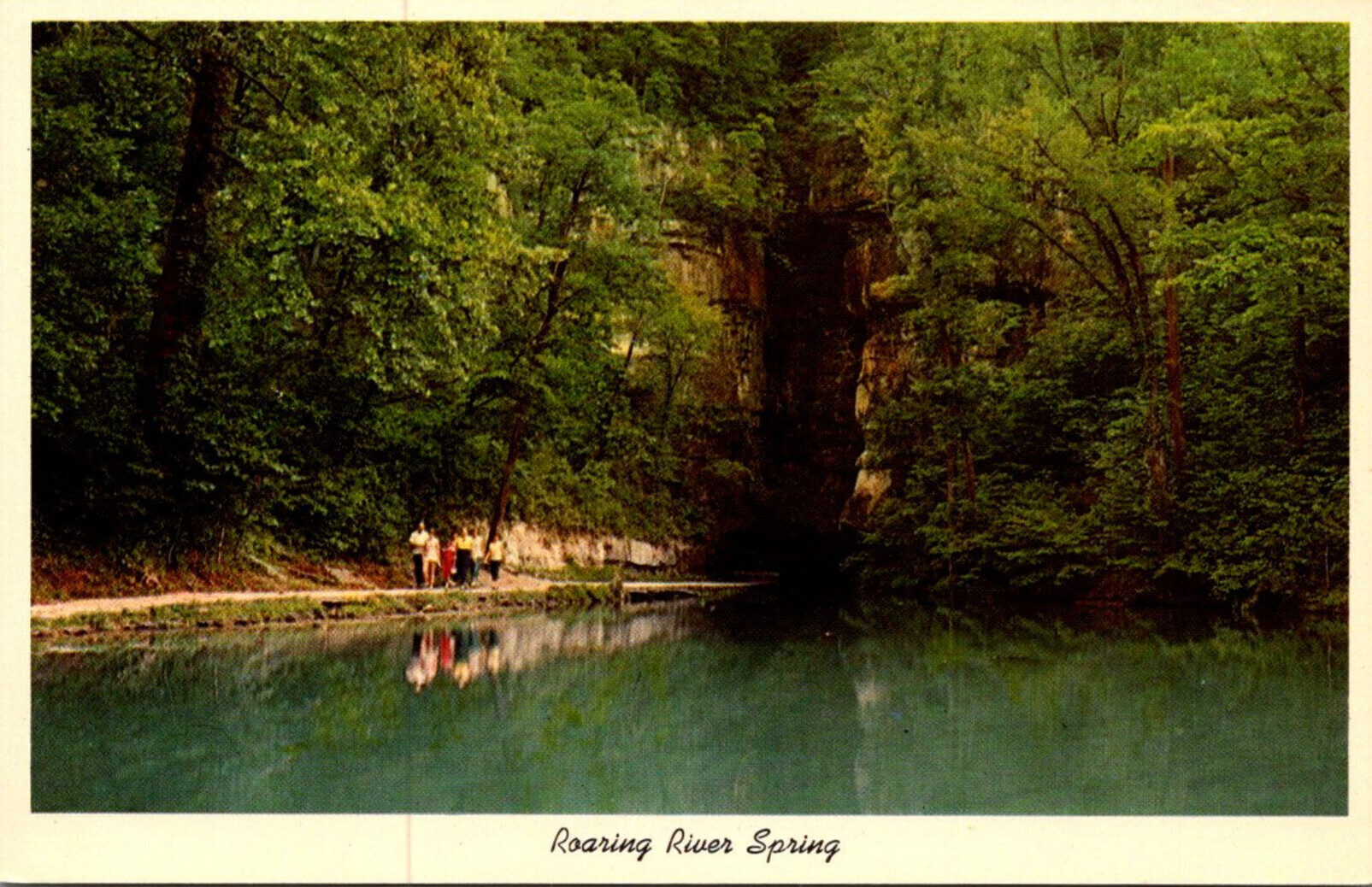 Missouri Roaring River State Park Roaring River Spring Near Cassville ...