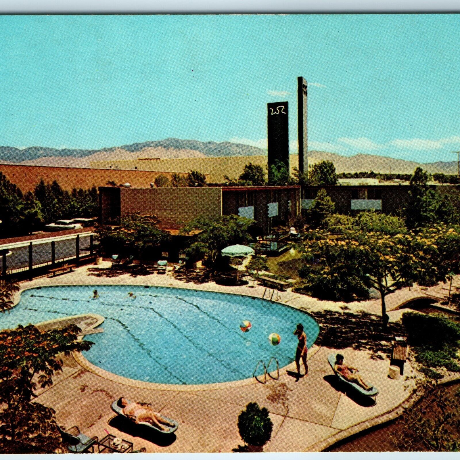 1973 Albuquerque, NM White Winrock Motor Hotel Best Western Chrome PC ...