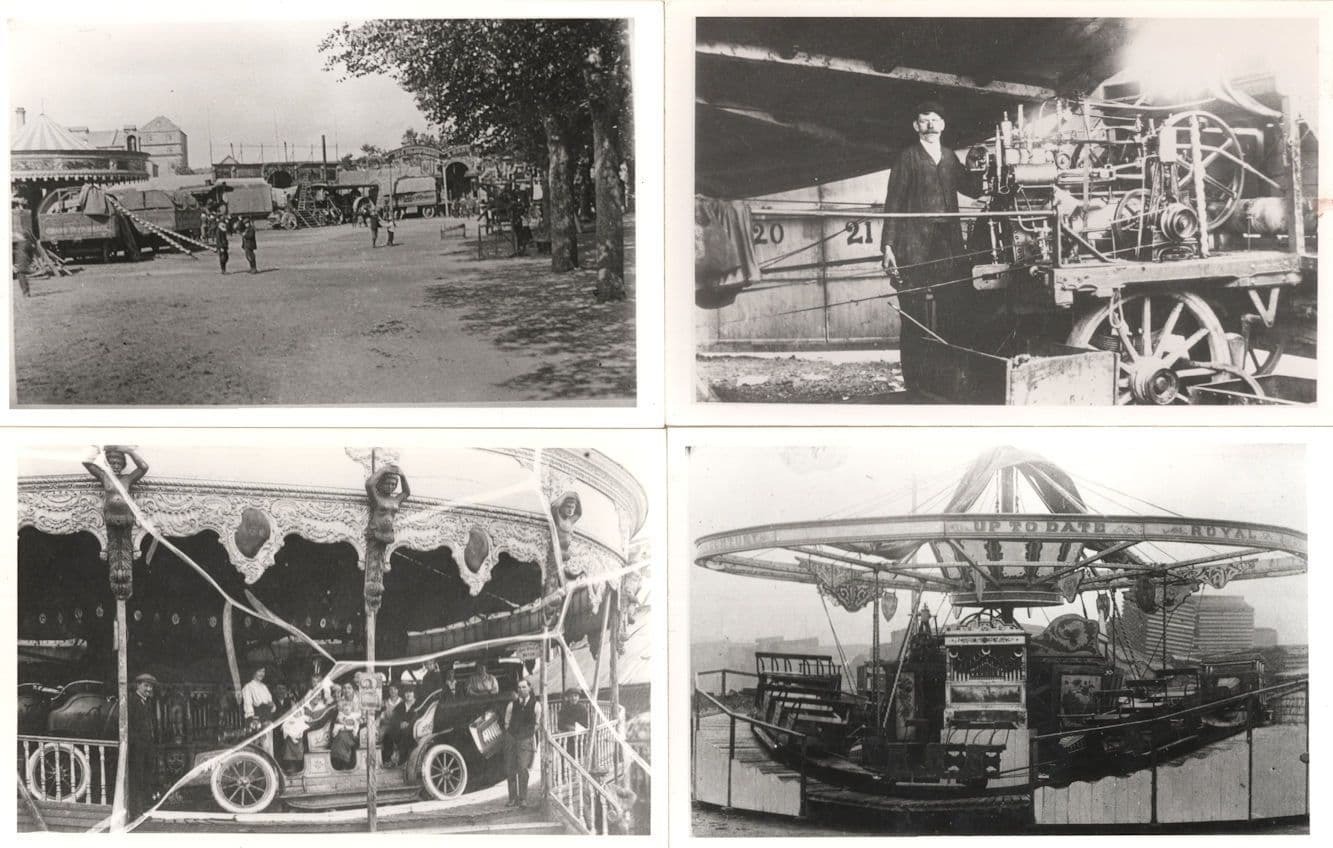 Fairground Unusual Views Of Staff & Rides 4x Vintage Photo s | Topics ...