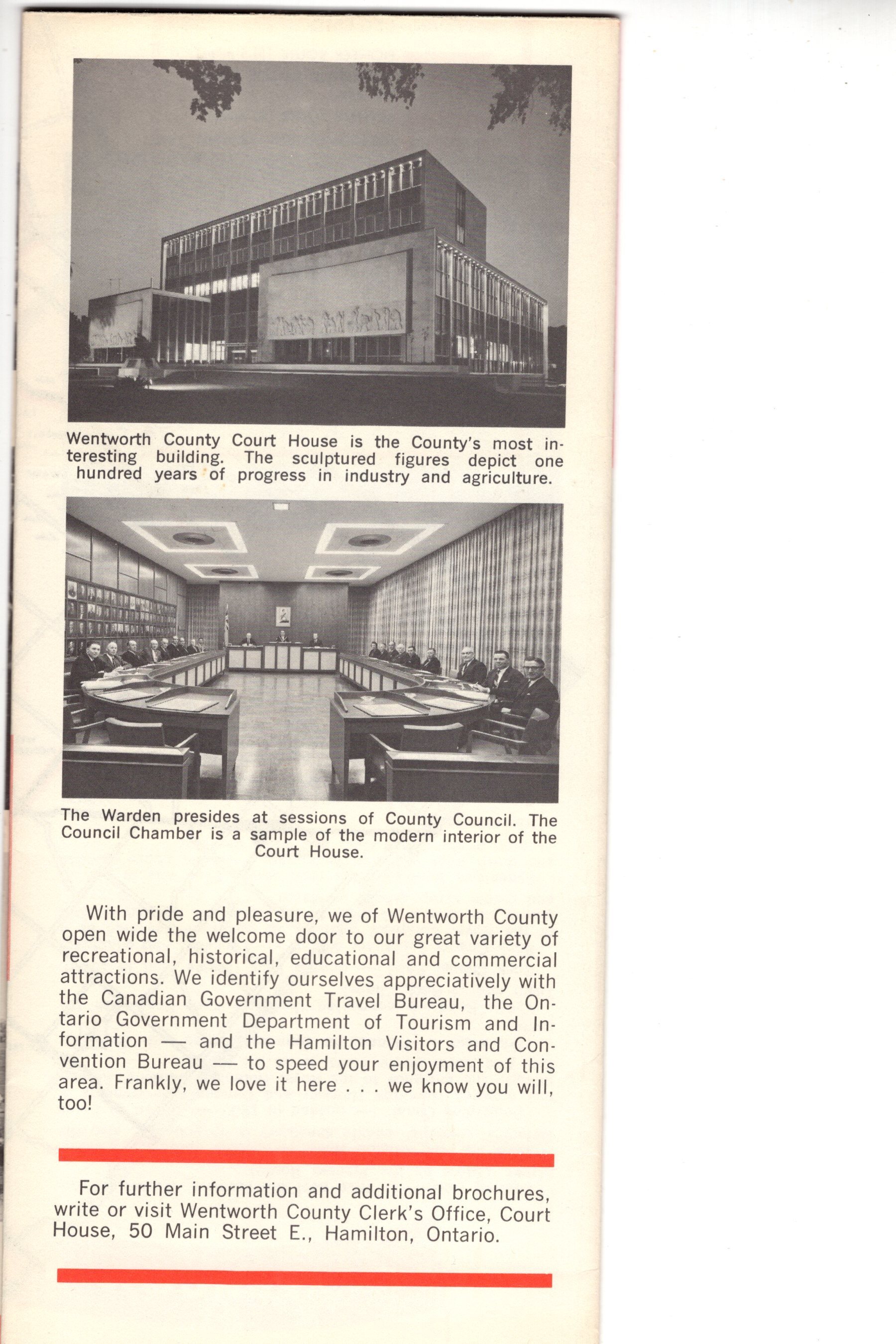 Wonderful Wentworth County, Ontario. Map, Photographs, Facts | Ephemera ...