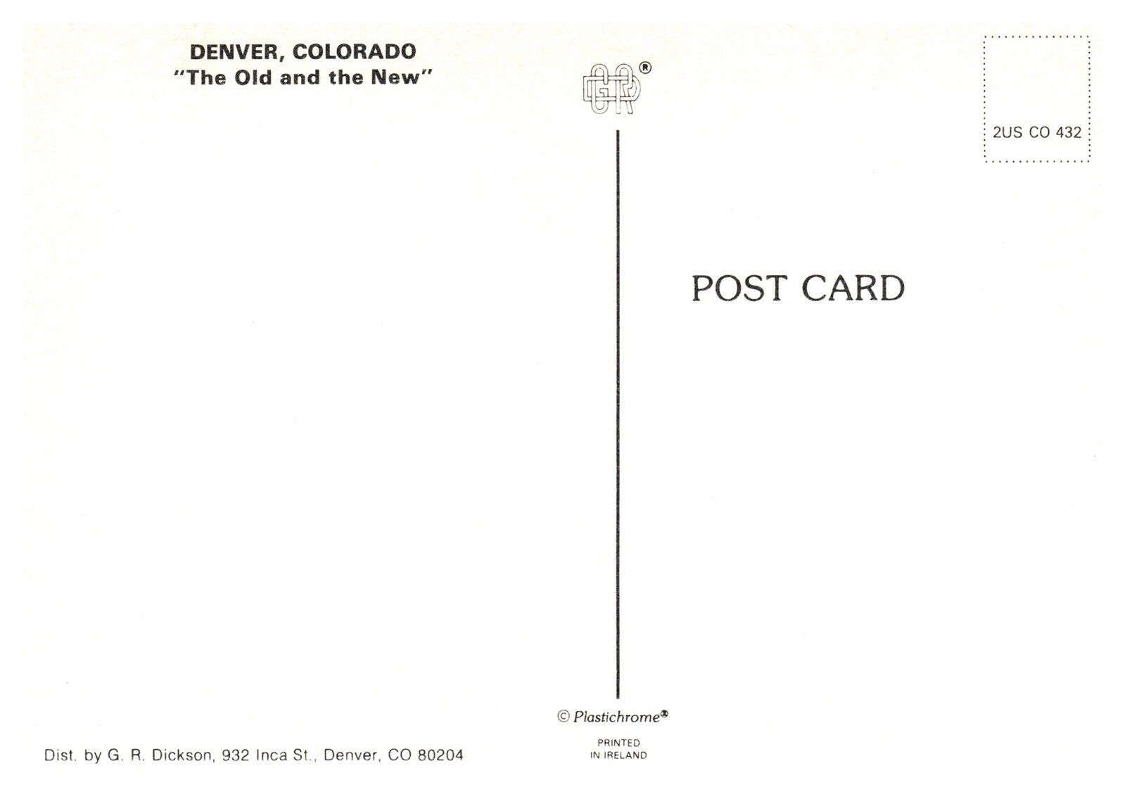 Denver Colorado City Buildings Statue CO Buildings Downtown Chrome ...