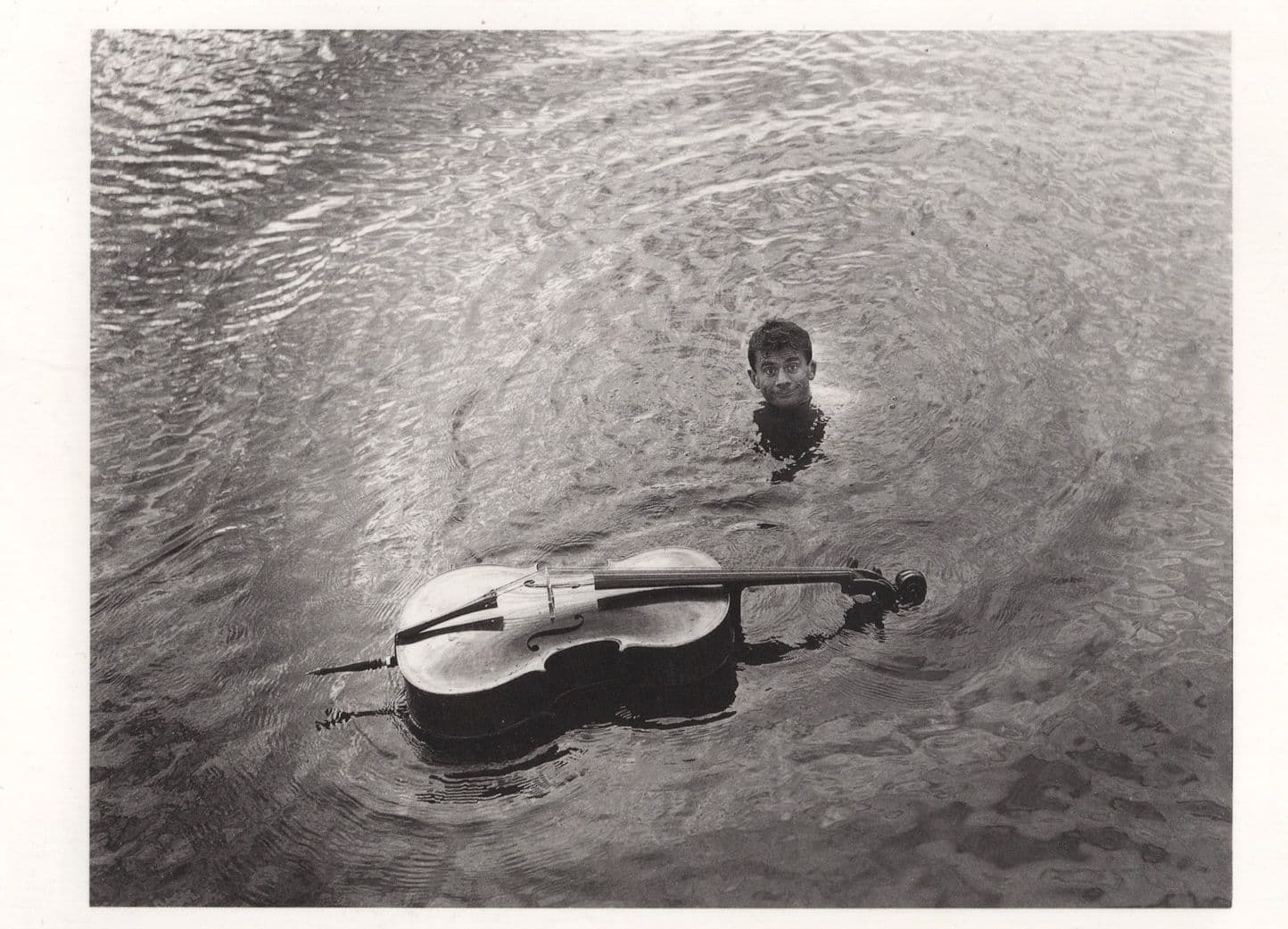Robert Doisneau 1950s Sinking Disaster Cello French Award Photo ...