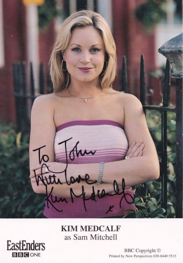 Kim Medcalf BBC Eastenders Hand Signed Cast Card Photo | Topics ...