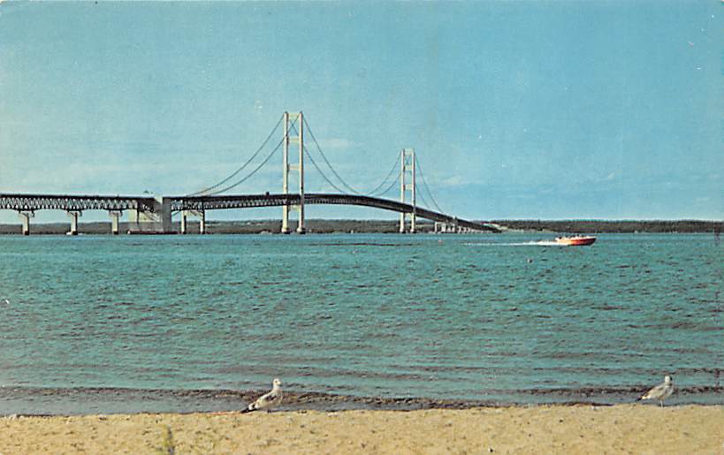 The Mackinac Bridge Longest Suspension Bridge In World - Mackinac ...