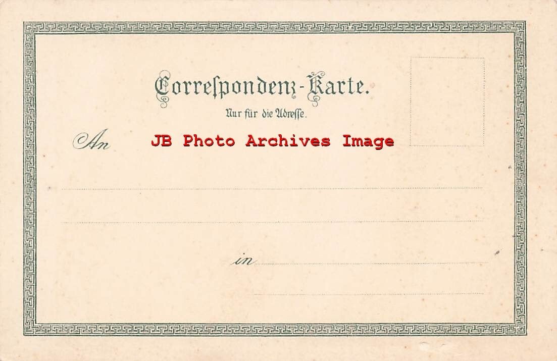 Germany, Sonclarspitz, Mountain, Signed Schmidt, Ottmar Zieher No 1533 ...