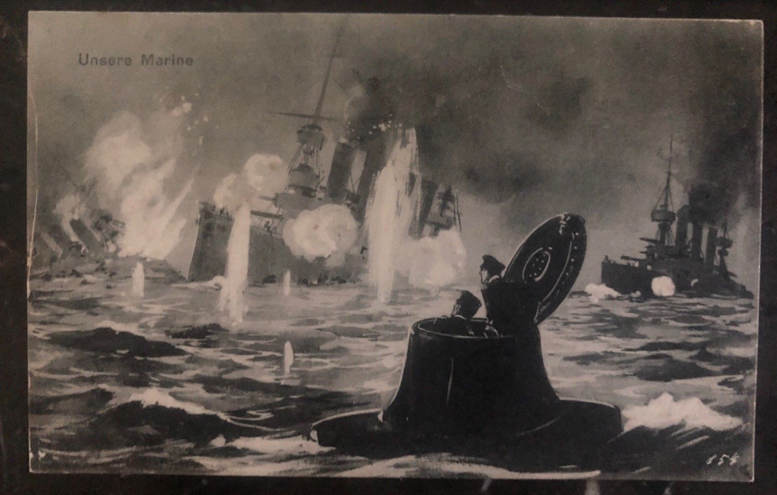 Mint WW 1 Imperial German Navy U Boat Submarine Picture Postcard Our ...