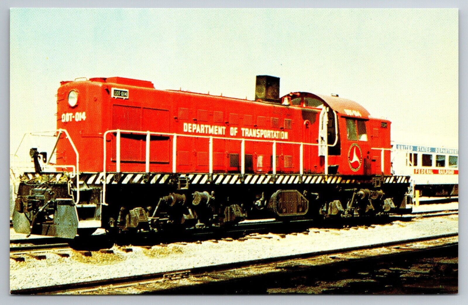 DOT Test Track ALCO RSD-1 #014 Army #8016 Pueblo CO Postcard | United ...