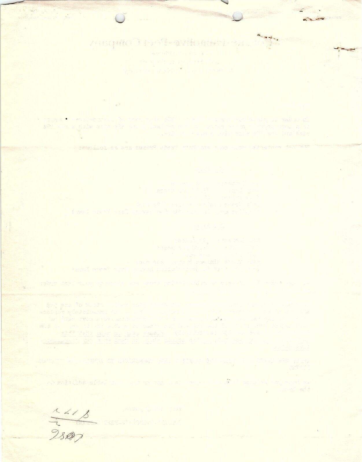 1940s Colgate-Palmolive-Peet Company Jersey City NJ Price List Billhead ...