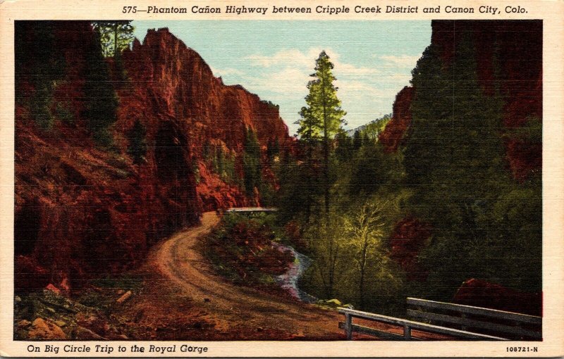 Phantom Canon Highway Cripple Creek District Bridge Colorado CO ...