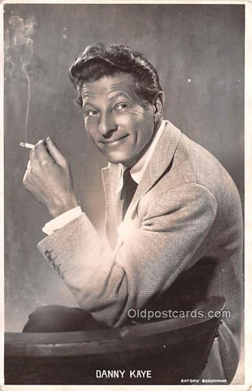 Danny Kaye Movie Star Actor Actress Film Star Writing on back | Topics ...