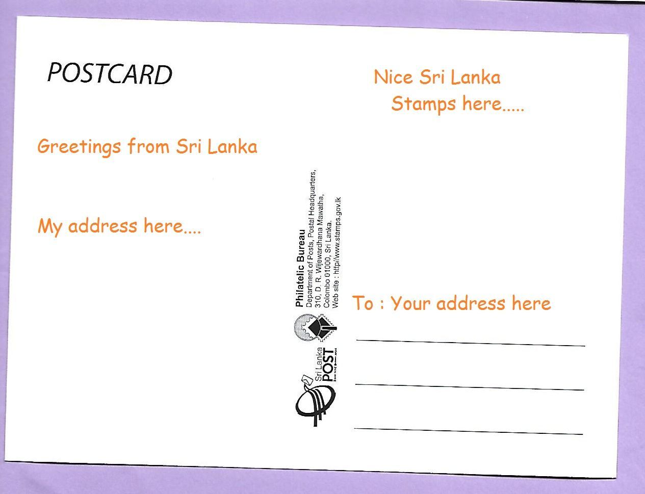 SRI Lanka Endemic Butterfly - SRI Lanka Forester - Mail Card From SRI ...