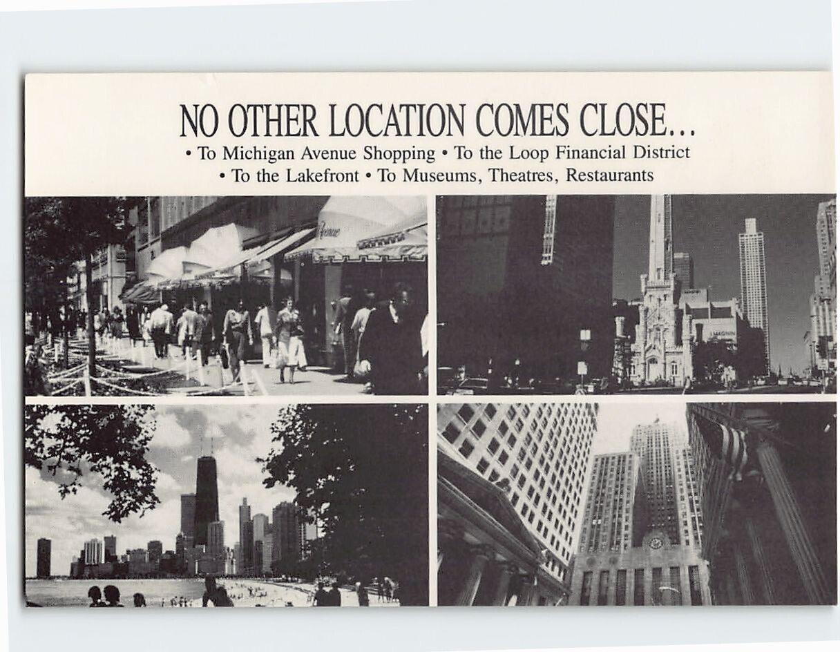 Postcard No Other Location Comes Close. . ., Executive House Chicago ...