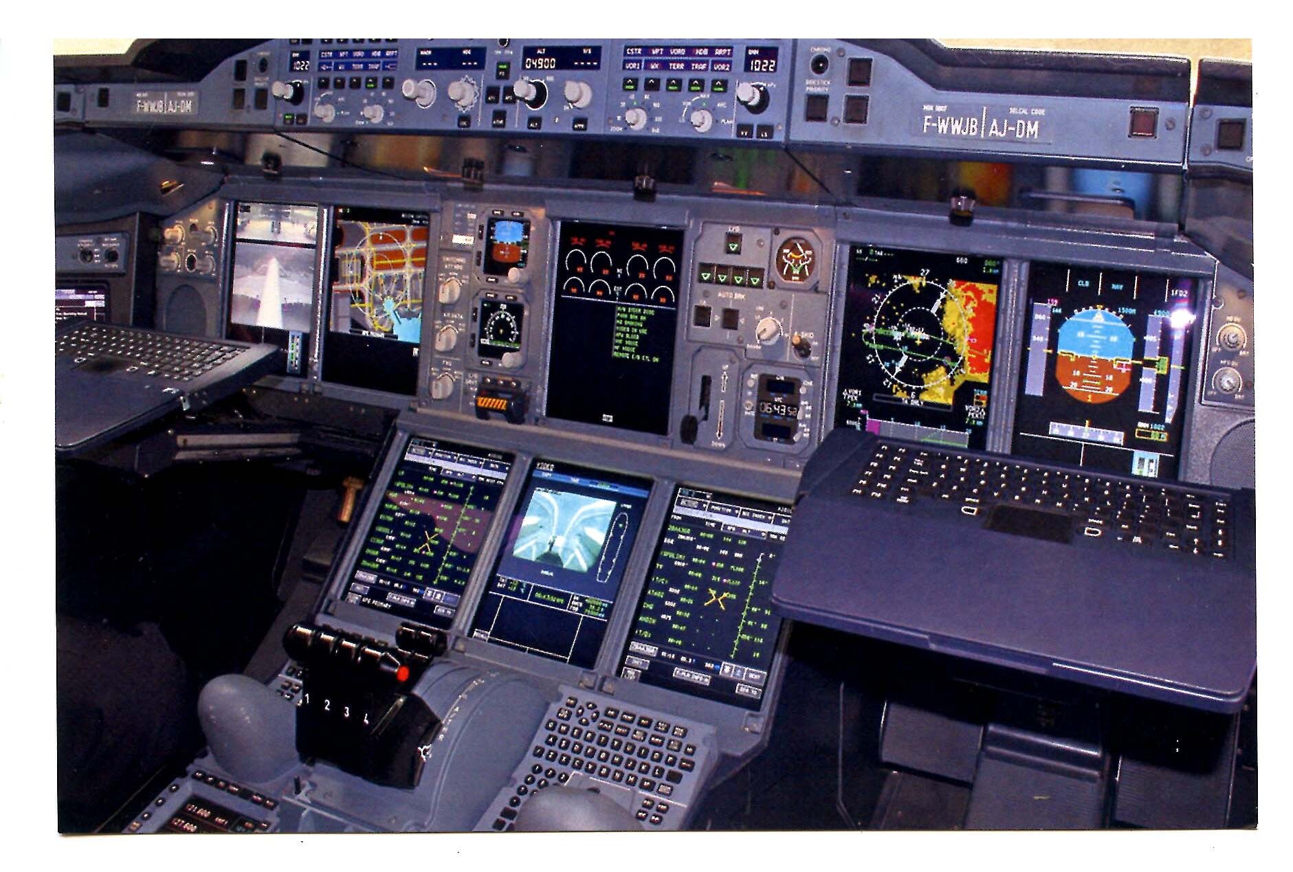 Airbus A380 Interior Cockpit