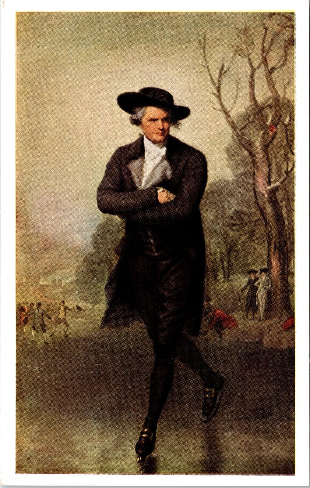 Skater Gilbert Stuart National Gallery Art Washington DC WB Postcard ...