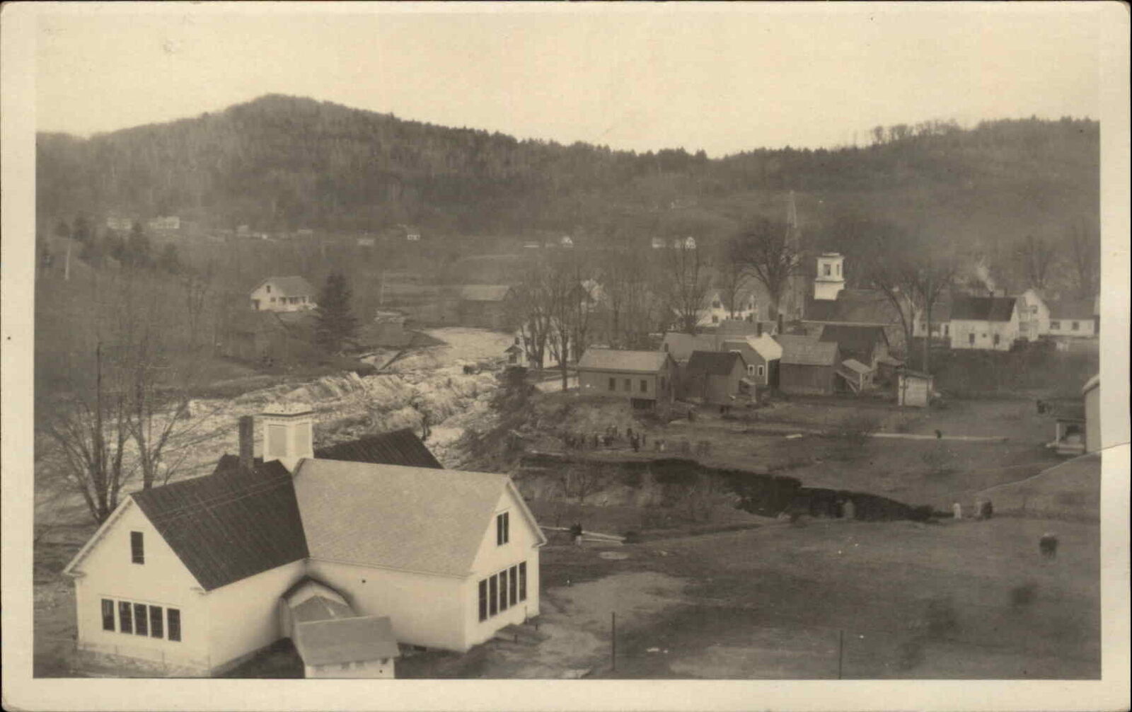 Cavendish Vermont VT Bird's Eye View c1900s-20s RPPC Real Photo ...