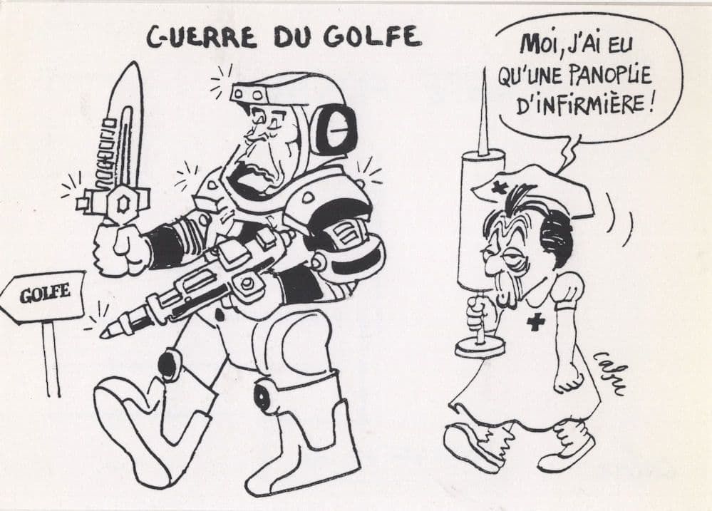 George Bush As Spaceman Gulf War Red Cross Nurse Comic Postcard ...