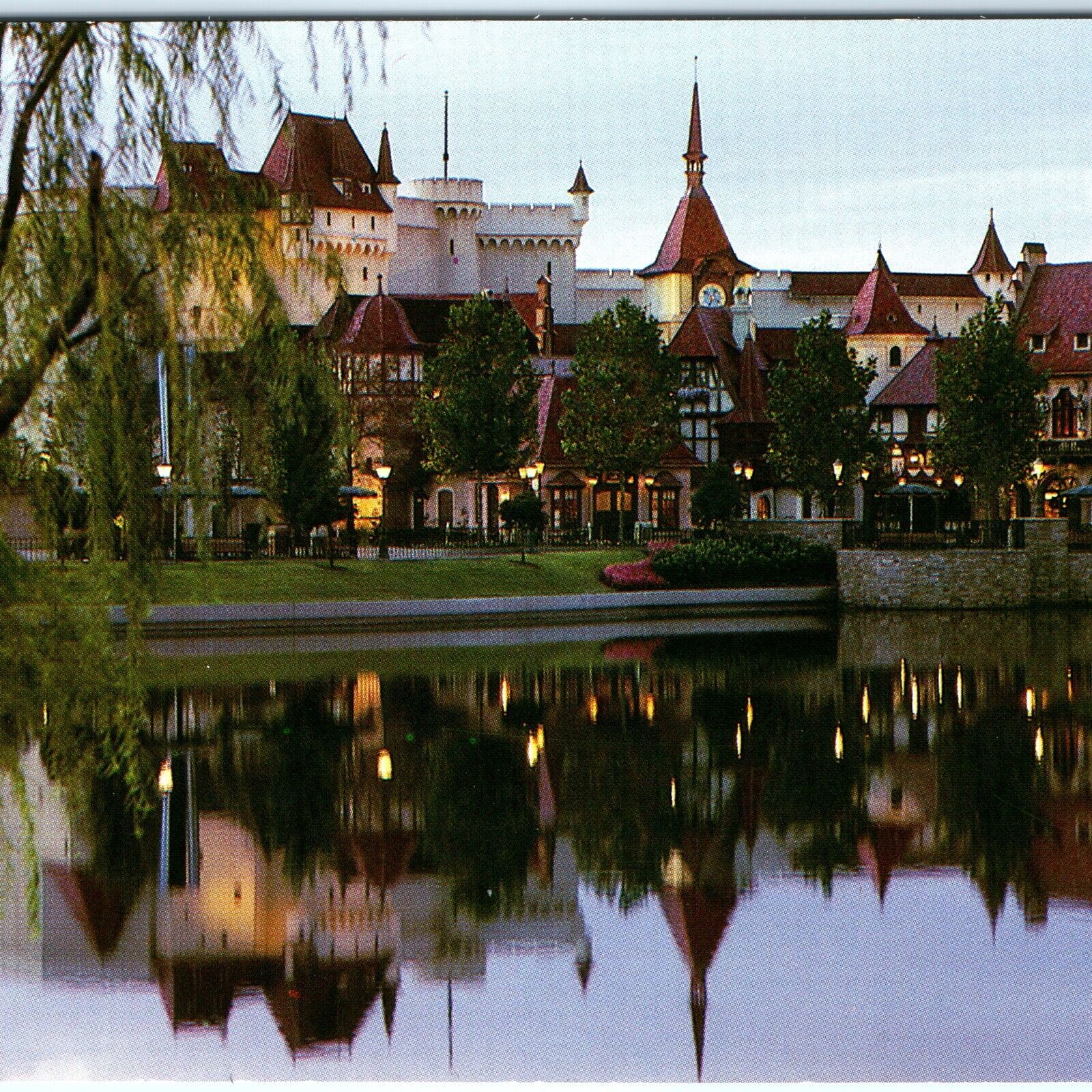 c1983 Orlando, FL EPCOT Germany World Showcase Castle Lagoon 4x6 PC ...