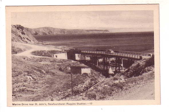Marine Drive Bridge, Near St. John's Newfoundland, Marshall Studios ...