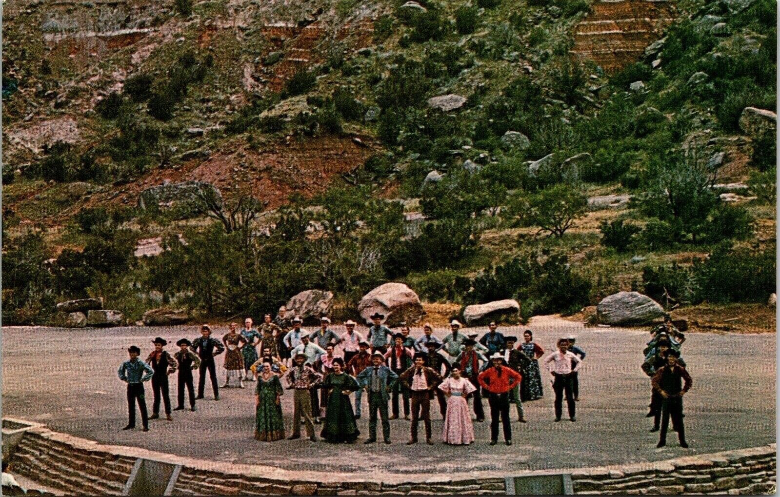 Principals Cast Scene Texas Musical Palo Duro Canyon State Park TX ...